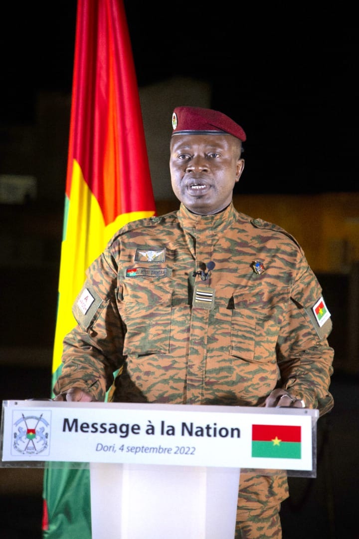 Paul Henri Damiba: "il est temps de nous redonner la main pour penser ensemble notre avenir ...